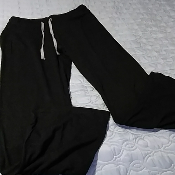 U2Skin | Pants & Jumpsuits | Black Drawstring Yogajoggers | Poshmark